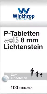 P TABLETTEN weiß 8 mm 100 St Tabletten | 04997415