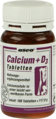 CALCIUM+D3 Tabletten 100 St Tabletten | 02472105